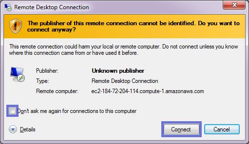 HowTo: Connect to a Windows EC2 Instance - Dowd and Associates