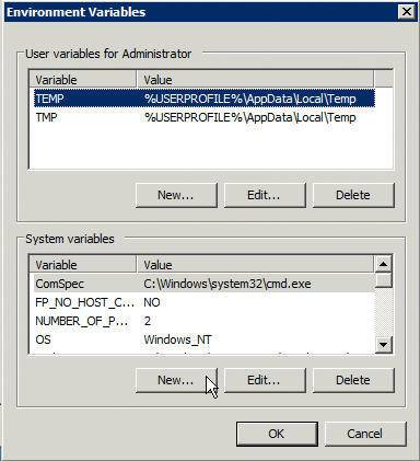 HowTo: Set an Environment Variable in Windows - GUI - Dowd and Associates