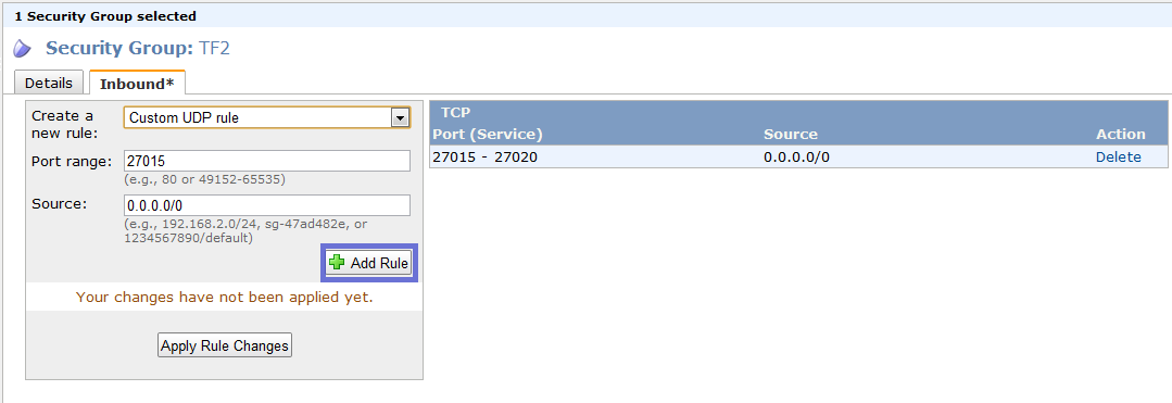 HowTo: Set up AWS Security Groups - Dowd and Associates