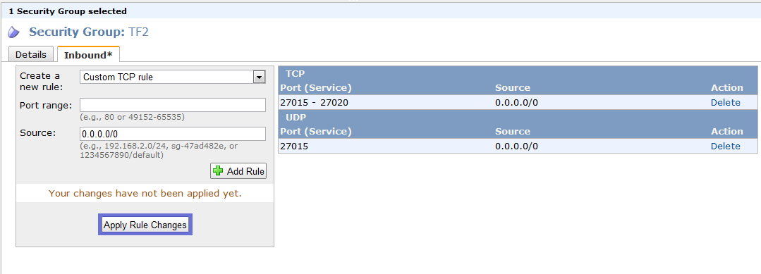 HowTo: Set up AWS Security Groups - Dowd and Associates