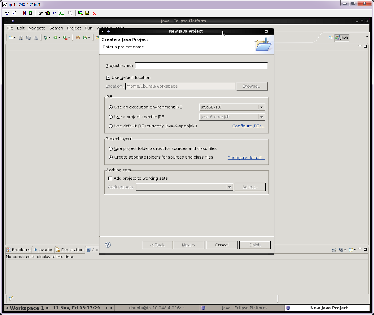HowTo: Using X Windows remotely on our instances via Windows - Dowd and ...